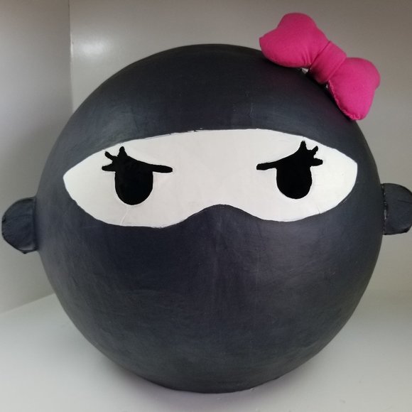 Costumes | Ninja Paper Mache Head Costume | Poshmark